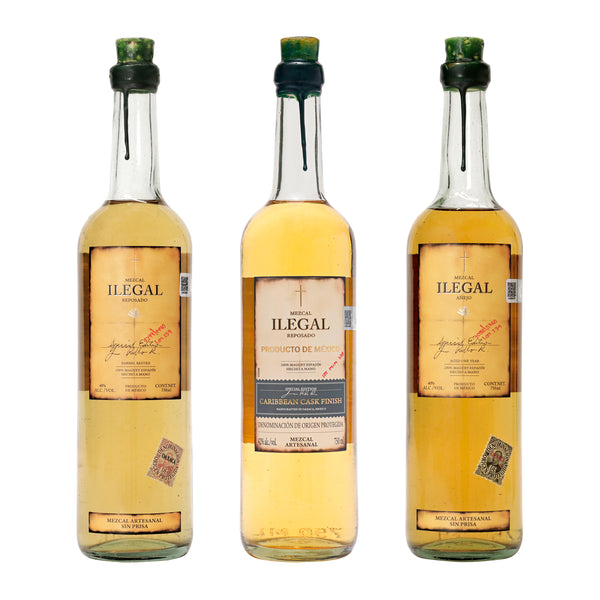 The Ilegal Aged Trio - 750ml – Ilegal Mezcal